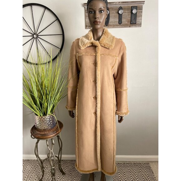 Utex Design | Jackets & Coats | Utex Design Full Length Faux Suede ...